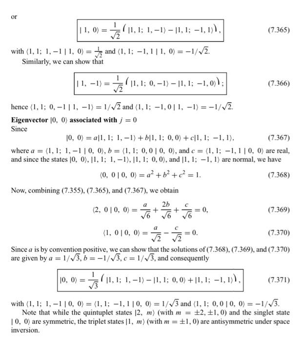 1. Consider a spin-1/2 particle which has an orbital | Chegg.com