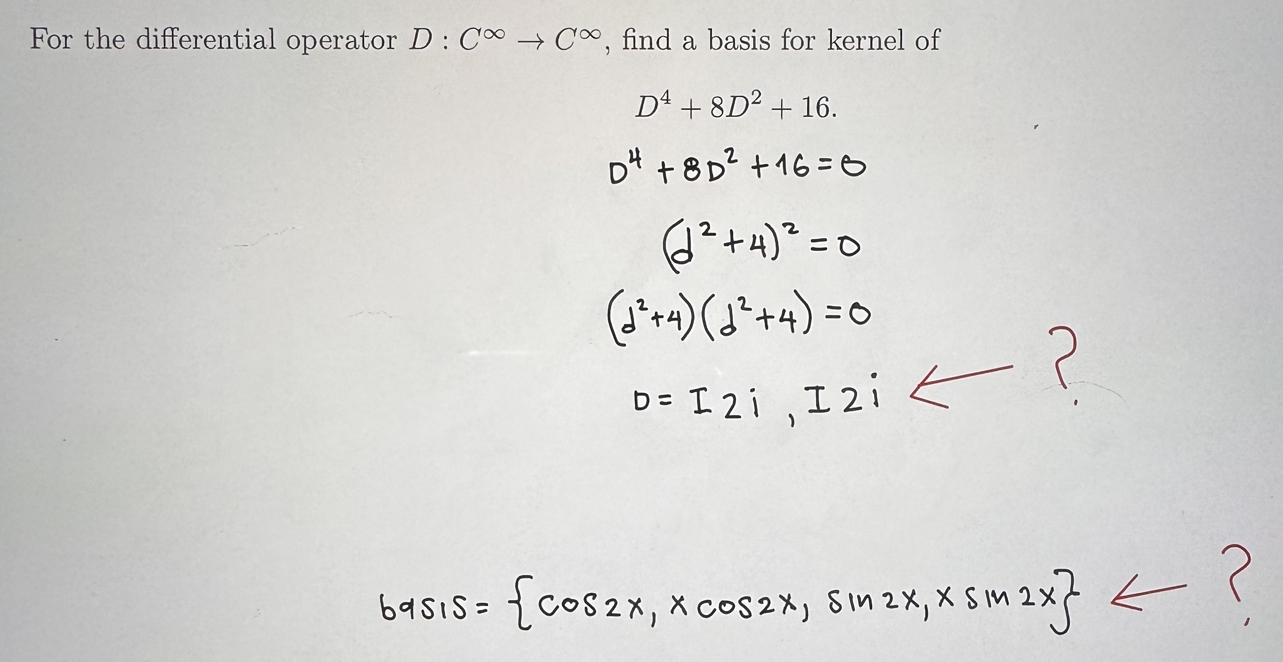 Solved Can you explain clearly after the factoring part: For | Chegg.com