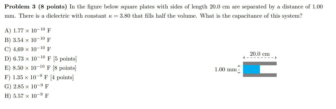 Solved Problem 3 (8 ﻿points) ﻿In the figure below square | Chegg.com