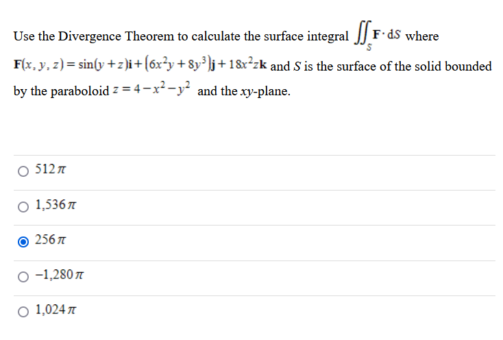 Solved Use the Divergence Theorem to calculate the surface | Chegg.com
