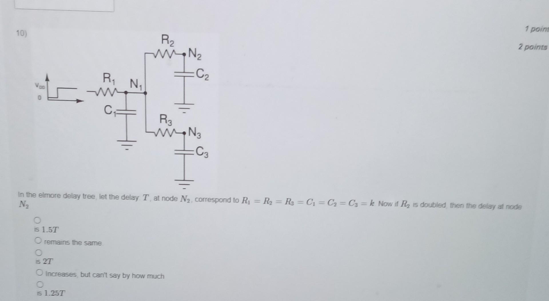 Solved 8) In the above figure the NMOS is considered a | Chegg.com