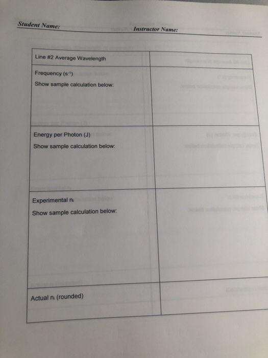 Student Name: Instructor Name: DATA (EXP #9): Part 1: | Chegg.com