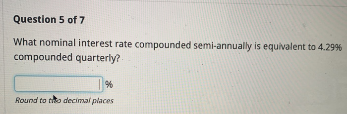 Solved Find the equivalent interest rates to the given | Chegg.com