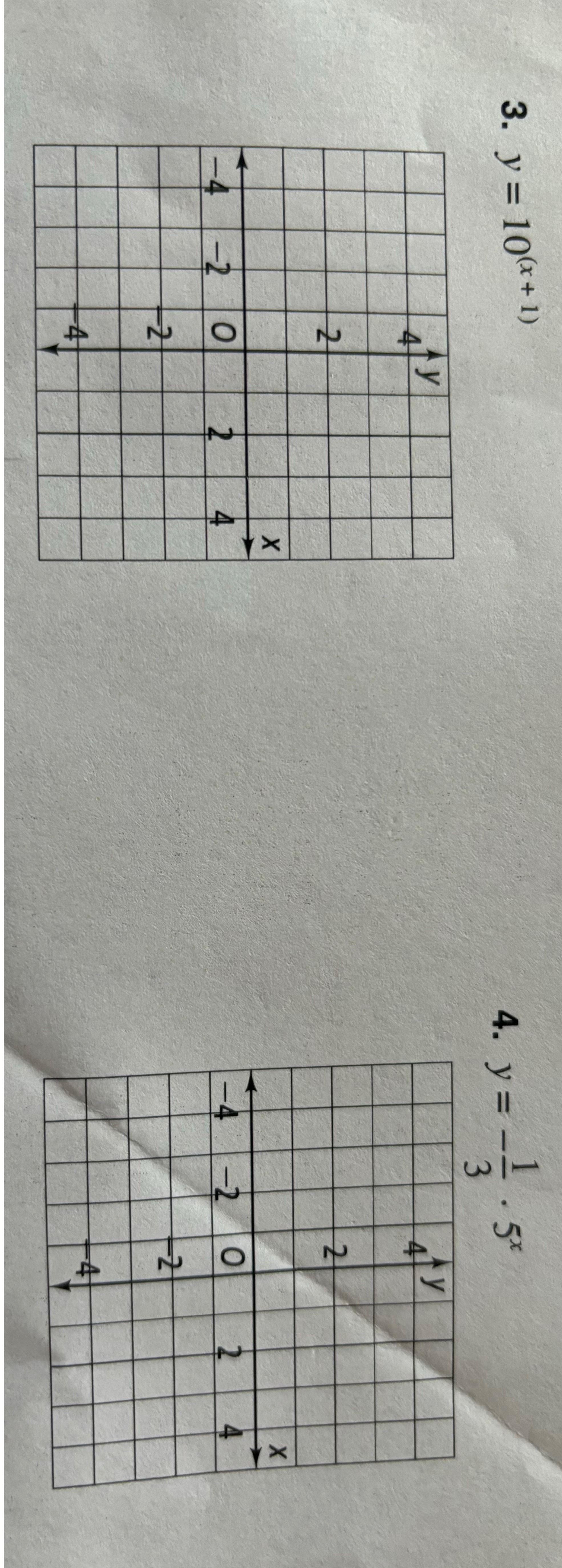 Solved Graph each function on the same set of axes as the | Chegg.com