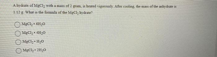 Solved After you burn magnesium ribbon in the crucible with | Chegg.com