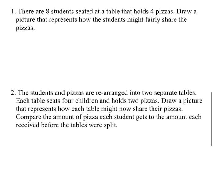 Solved 1. There are 8 students seated at a table that holds | Chegg.com