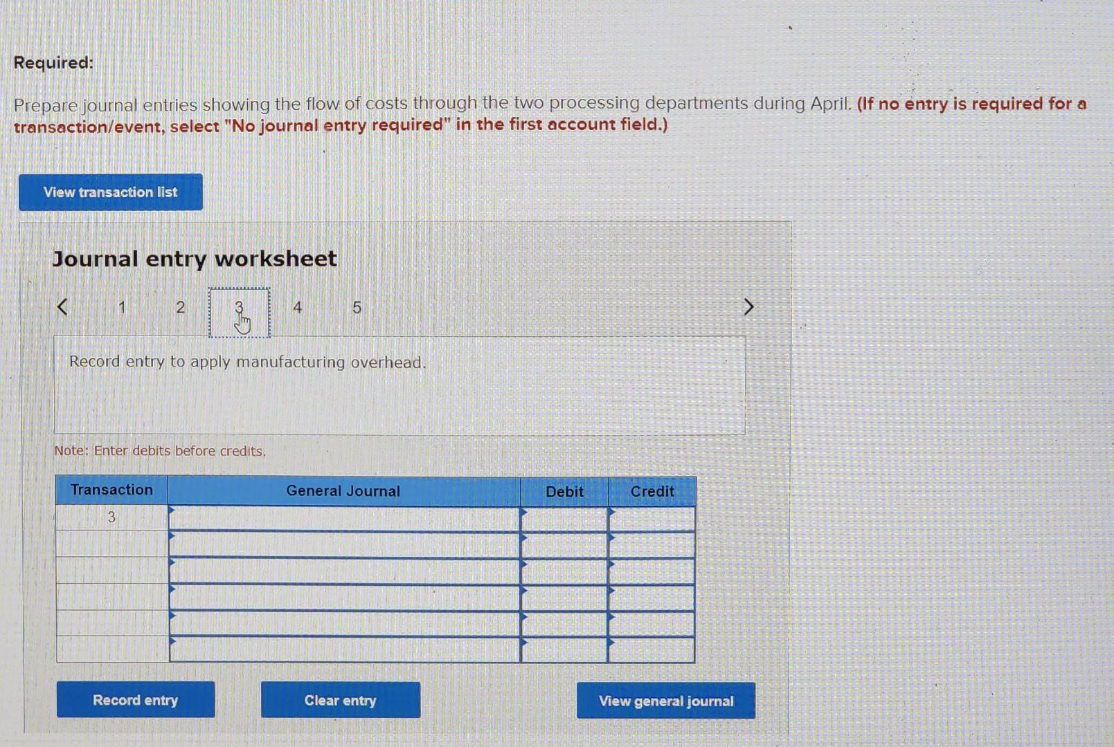 Solved Exercise 4-7 (Algo) Process Costing Journal Entries | Chegg.com
