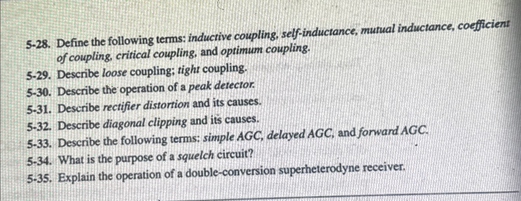 Solved 5-28. ﻿Define the following terms: inductive | Chegg.com