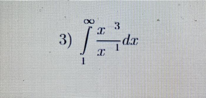 Solved Question 2. Improper Integrals p-test Us the p-test | Chegg.com