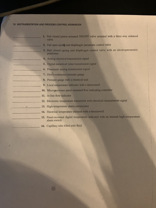 INTRODUCTION TO INSTRUMENTATION SECTION Chapter | Chegg.com
