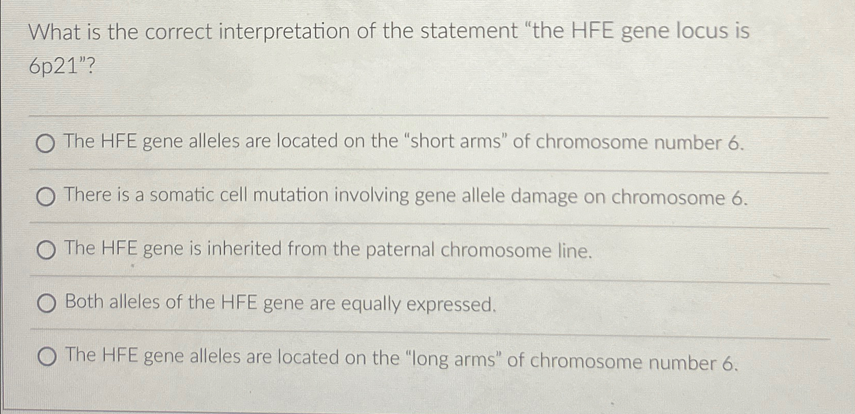 Solved What is the correct interpretation of the statement | Chegg.com