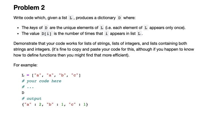 Solved for problem 1, using python, replace math with data | Chegg.com