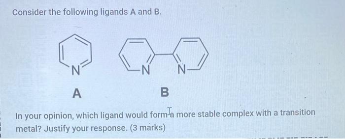 Solved 10a) Four-coordinate complexes often adopt the square | Chegg.com