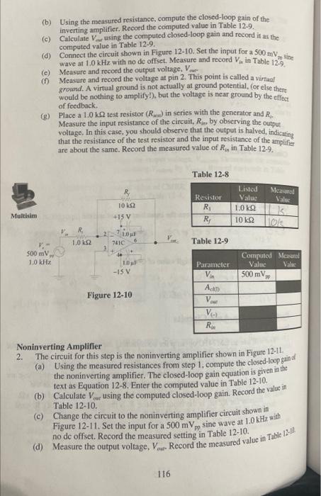 Solved (b) Using the measured resistance, compute the | Chegg.com