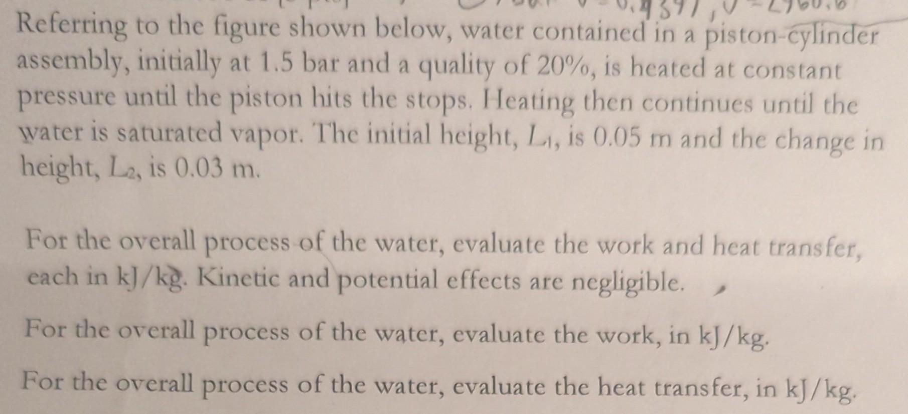 Referring to the figure shown below, water contained | Chegg.com