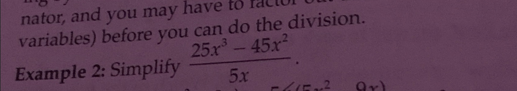 Solved nator, and you may have variables) ﻿before you can do | Chegg.com