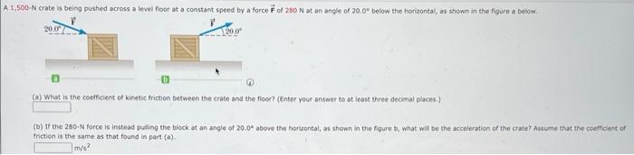 Solved The figure below shows an object with mass m=5.9 kg | Chegg.com