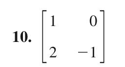 Solved DIAGONALIZATION OF MATRICES Find an eigenbasis (a | Chegg.com