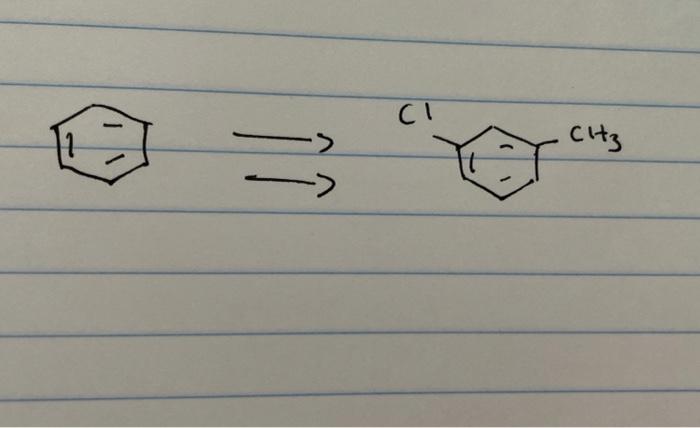 Solved Cl 11 > CH3 => | Chegg.com