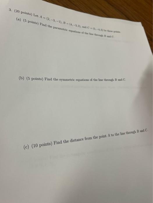 Solved 3. (20 points) Let | Chegg.com