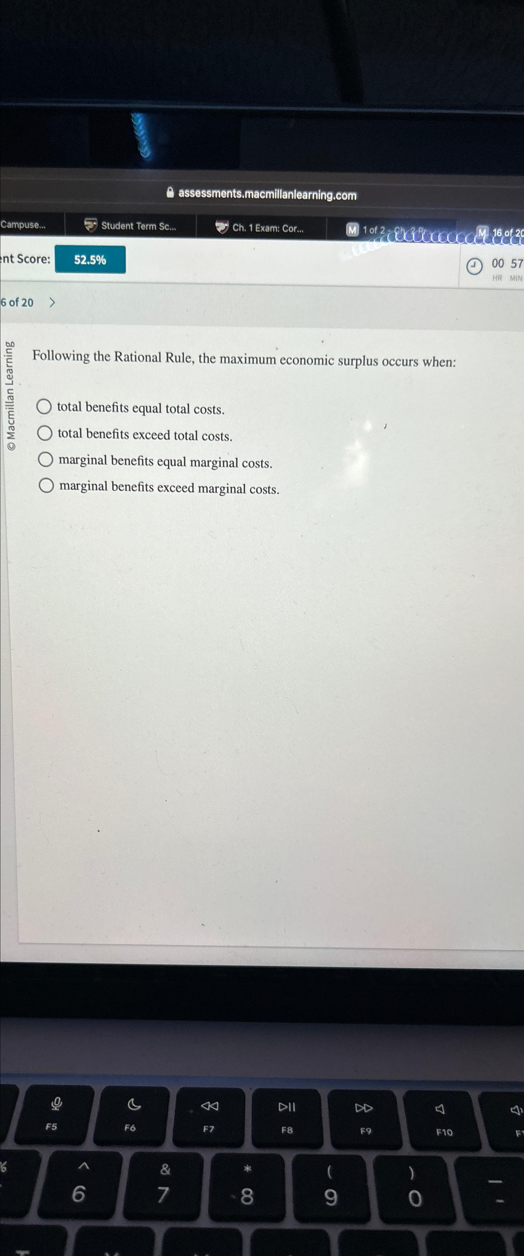 Solved assessments.macmillanlearning.comampuse...Student | Chegg.com