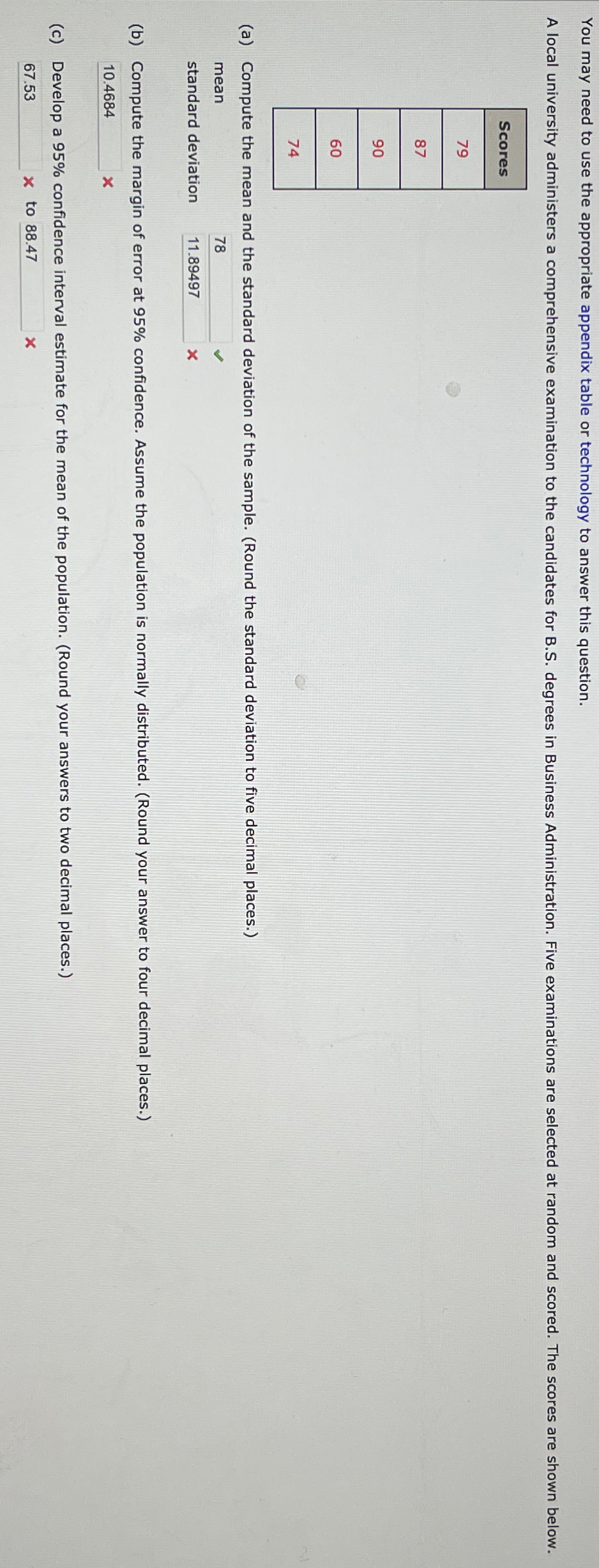 Solved You may need to use the appropriate appendix table or | Chegg.com