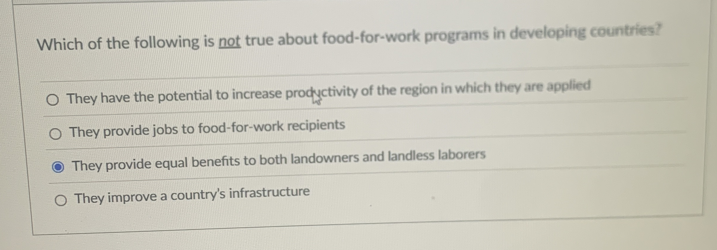 Solved Which of the following is not true about | Chegg.com