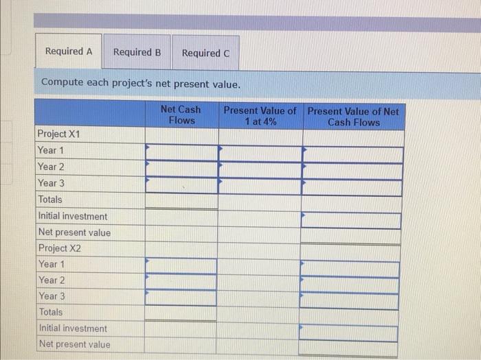 Solved Exercise 11-10 (Static) Net present value, unequal | Chegg.com