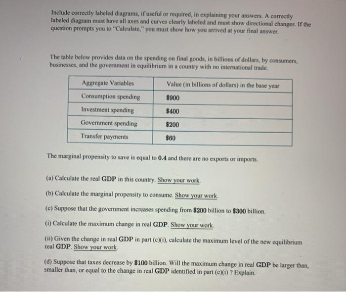Solved Include correctly labeled diagrams, if useful or | Chegg.com