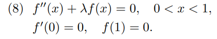 Solved find the eigenvalues and eigenfunction | Chegg.com