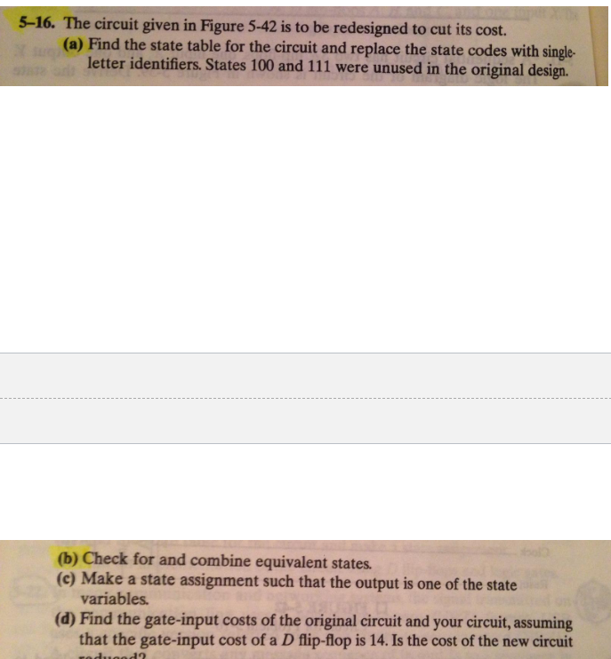 Solved that the gate-input cost of a D ﻿flip-flop is 14 . | Chegg.com