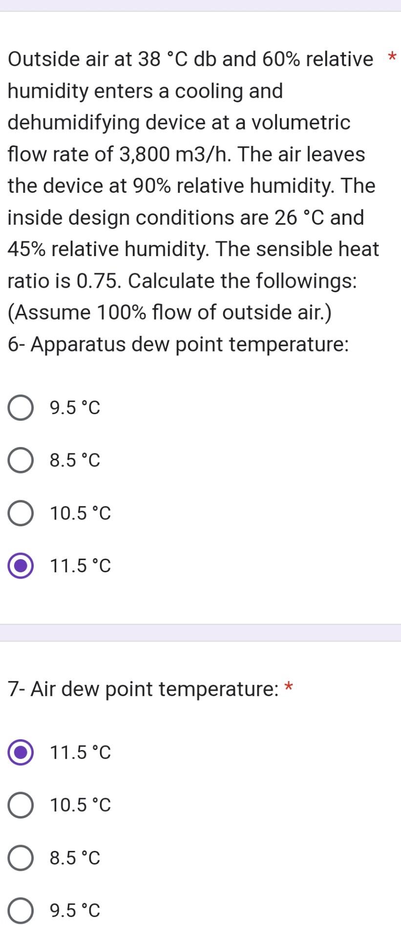 Solved Outside air at 38∘Cdb and 60% relative humidity | Chegg.com