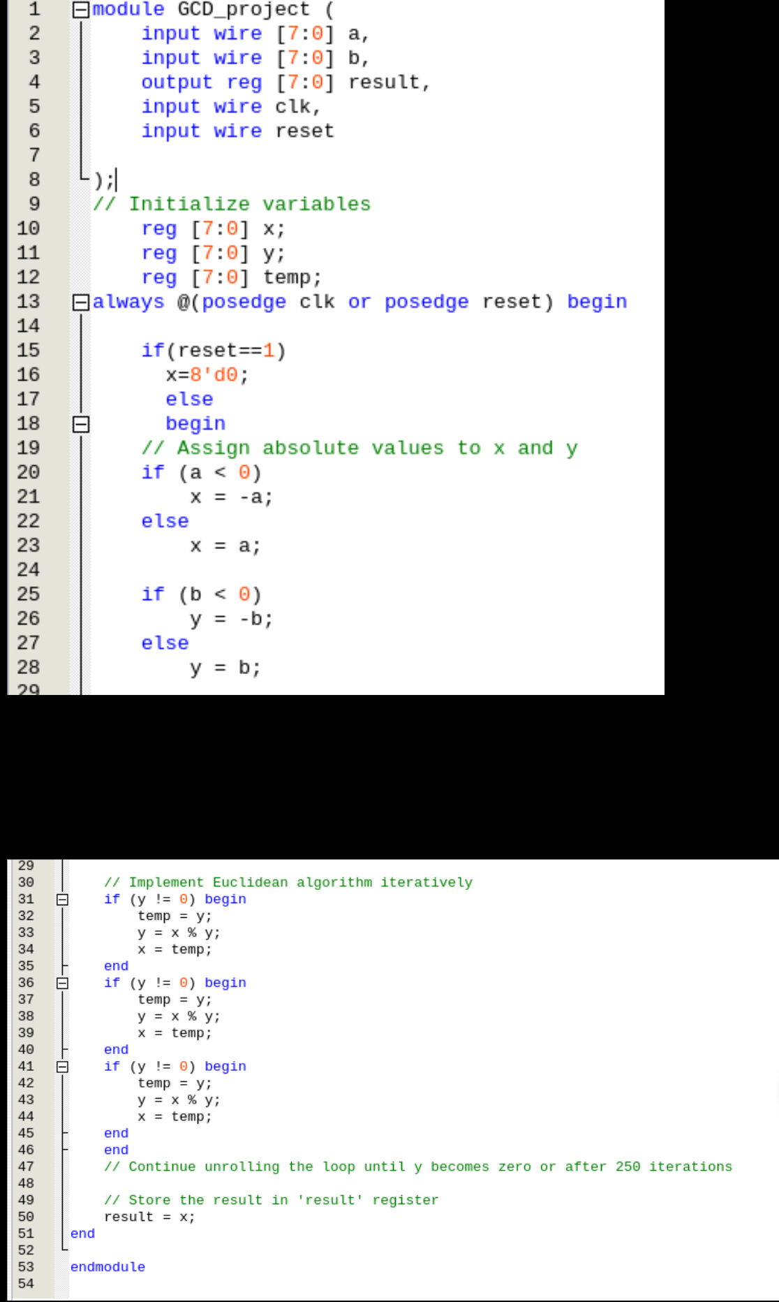 Solved Draw up a blocked diagram for this gcd. ﻿Please | Chegg.com