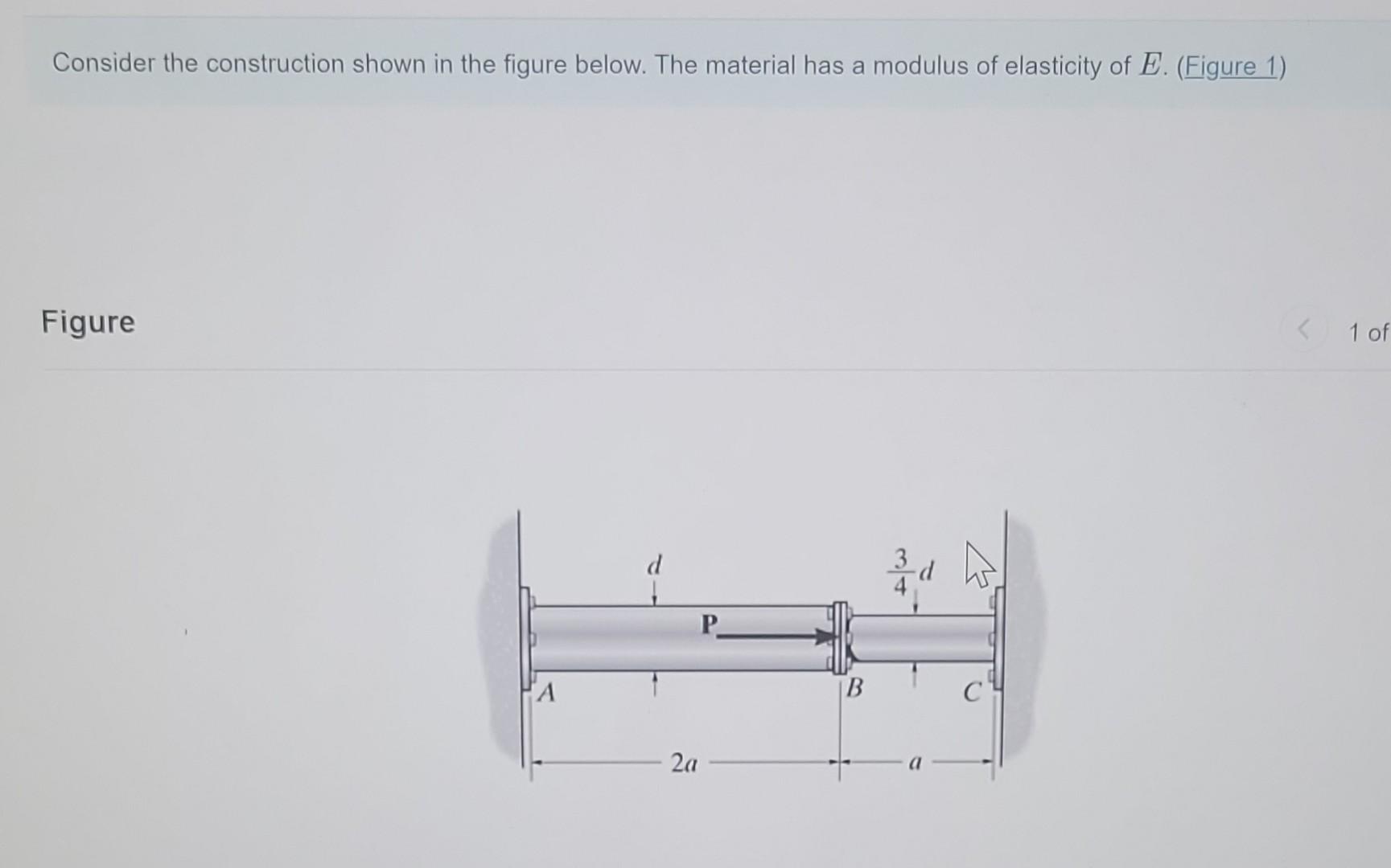 Solved Consider the construction shown in the figure below. | Chegg.com