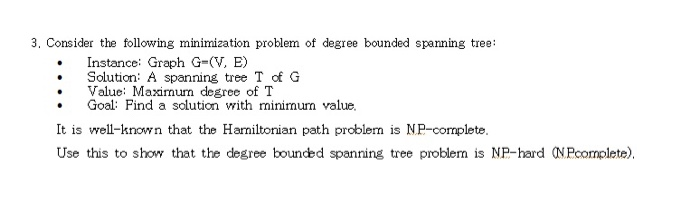 Solved 3. Consider the following minimization problem of | Chegg.com