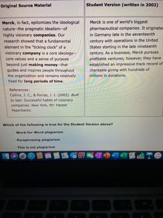 Solved Original Source Material Student Version (written in | Chegg.com