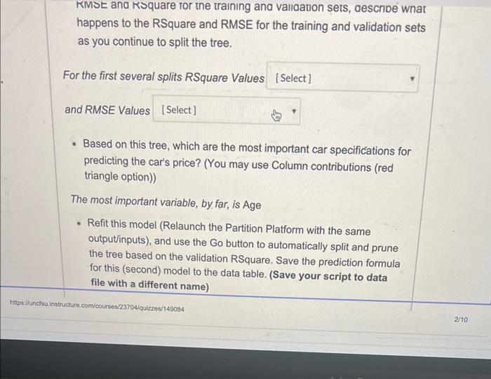 Solved Predicting Prices of Used Cars (Regression Trees): | Chegg.com