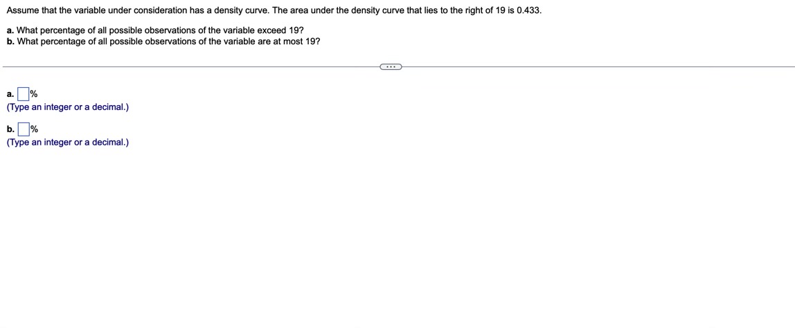Solved Assume that the variable under consideration has a | Chegg.com