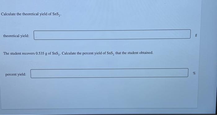Solved Tin(IV) sulfide, SnS2, a yellow pigment, can be | Chegg.com