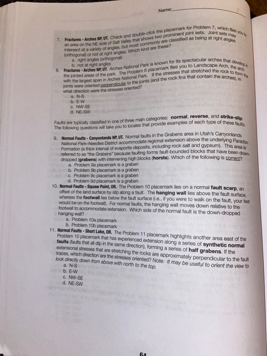 Circle the letter next to the best answer for each | Chegg.com