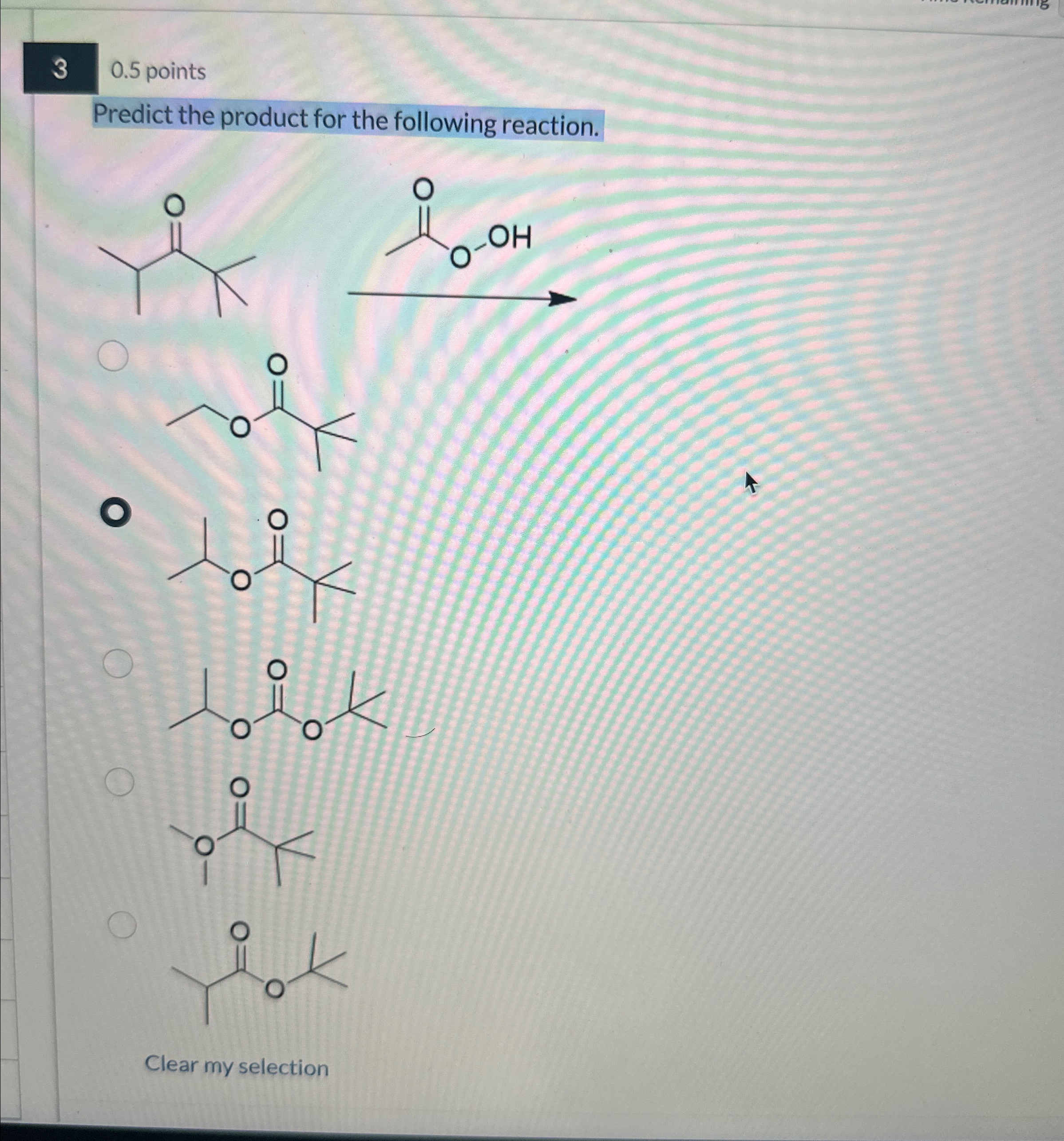 Solved 30.5 ﻿pointsPredict the product for the following | Chegg.com