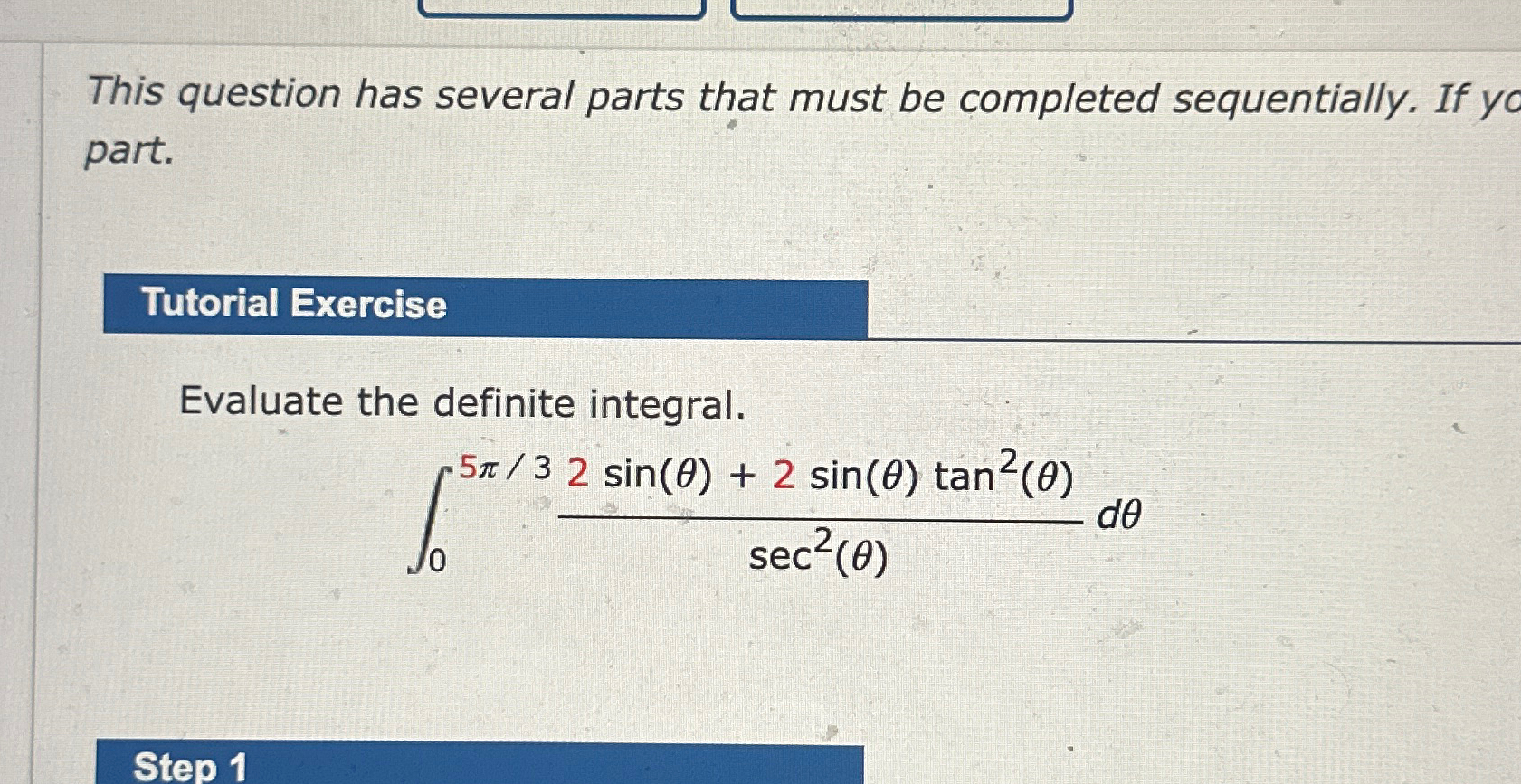 Solved This question has several parts that must be | Chegg.com