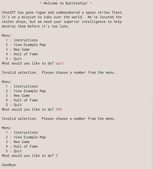 Solved Create a space themed single player variation of | Chegg.com