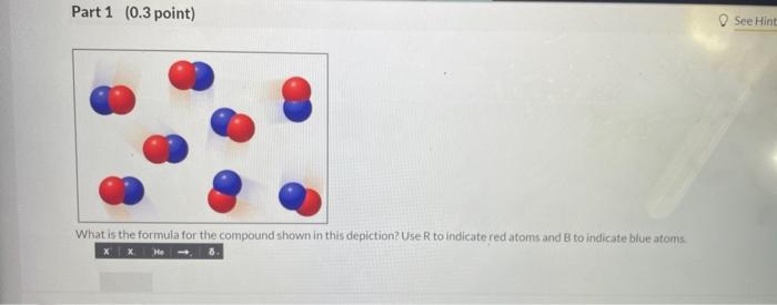 Solved Part 1 ( 0.3 point) What is the formula for the | Chegg.com