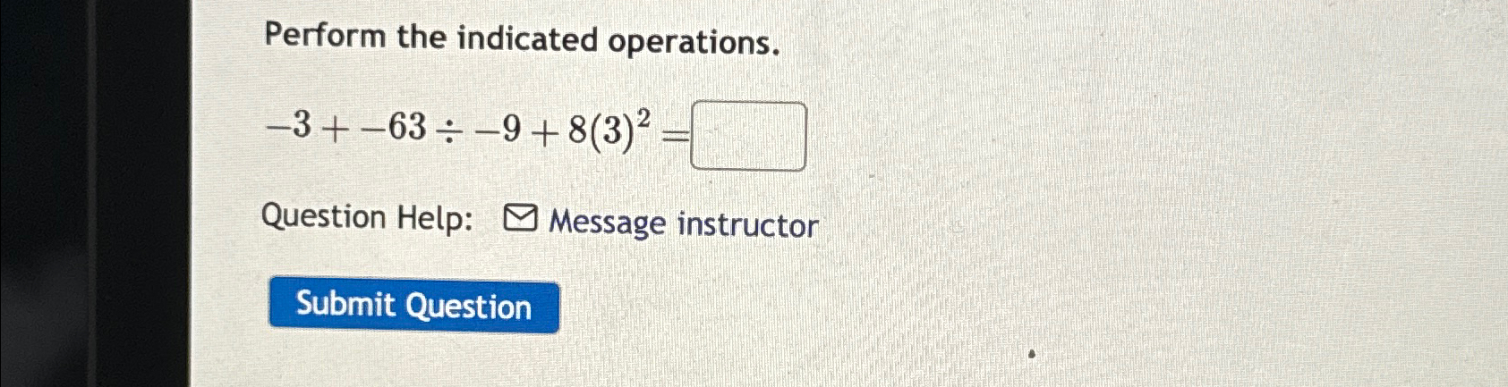 Solved Perform the indicated | Chegg.com