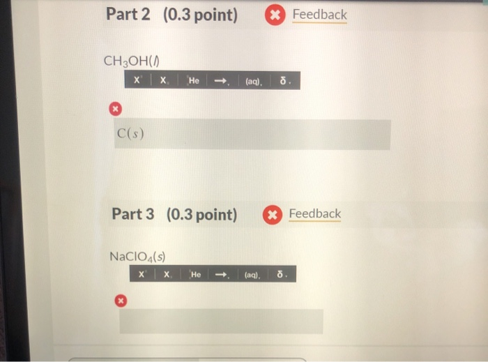 Solved 03 Question (1 point) Write formation reactions for | Chegg.com