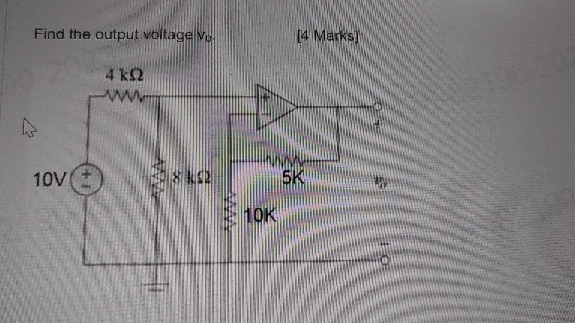 Solved Find the output voltage v0. | Chegg.com