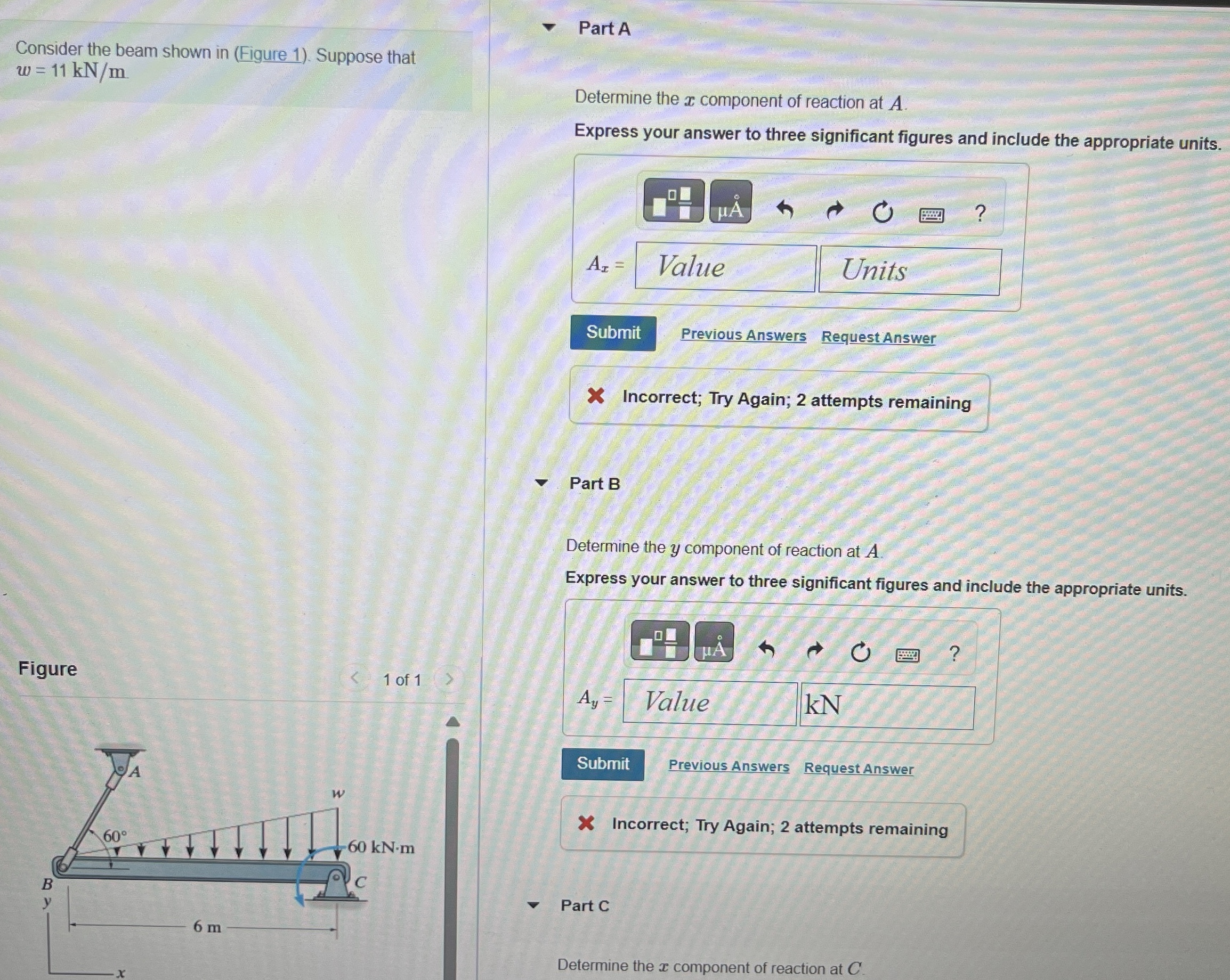 Solved Consider the beam shown in (Figure 1). ﻿Suppose | Chegg.com