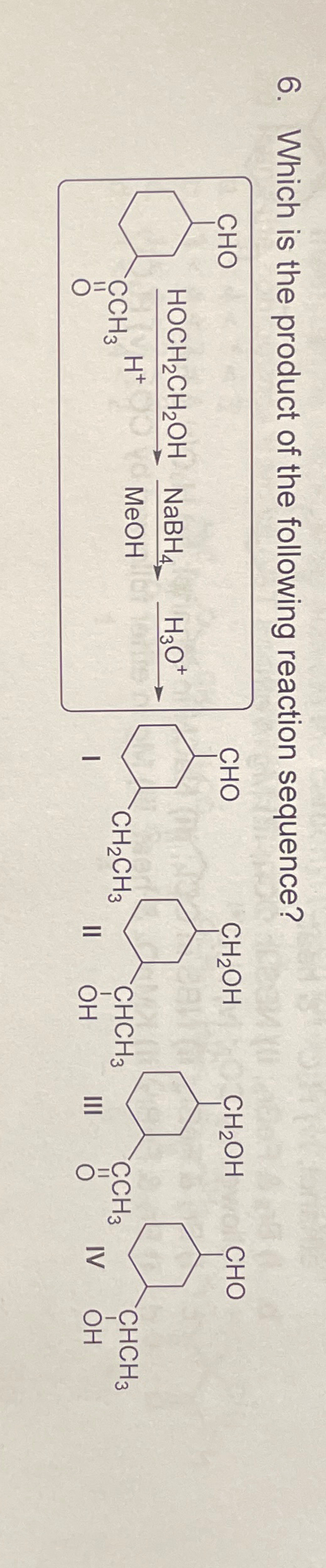 Which is the product of the following reaction | Chegg.com