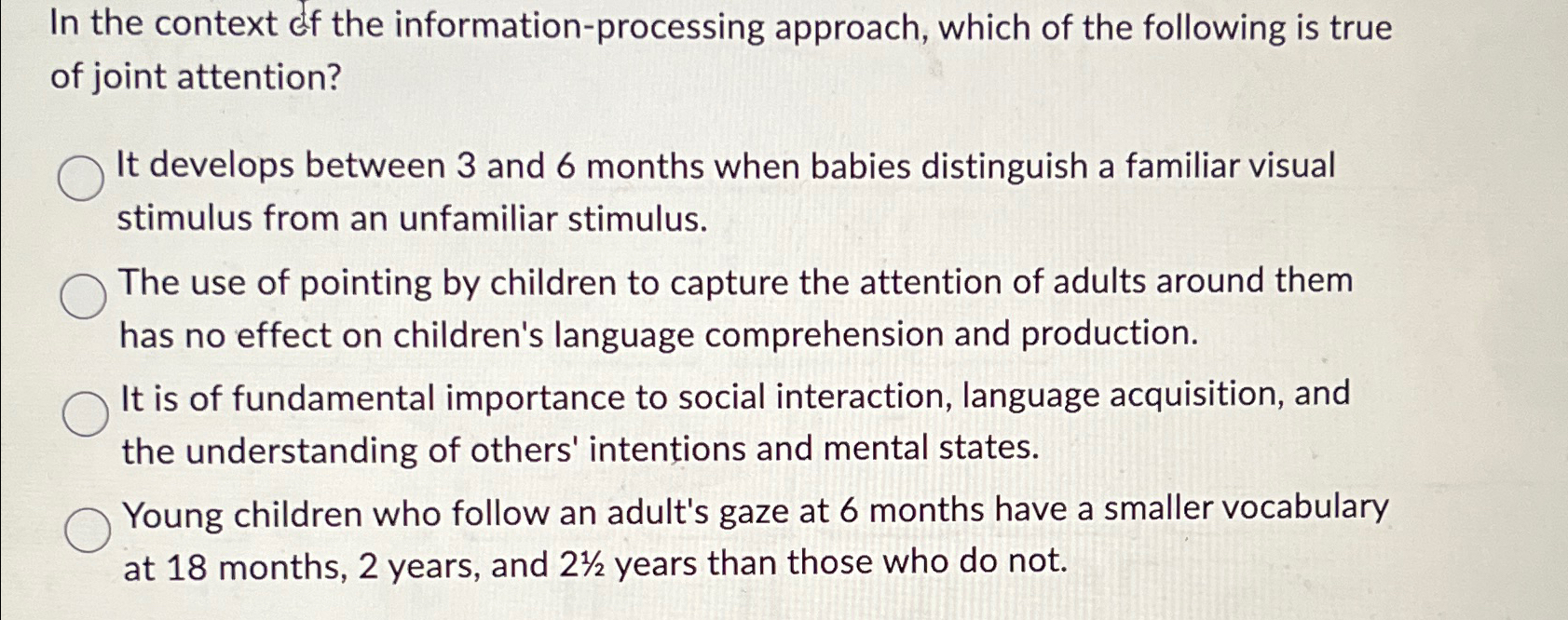 Solved In the context df the information-processing | Chegg.com